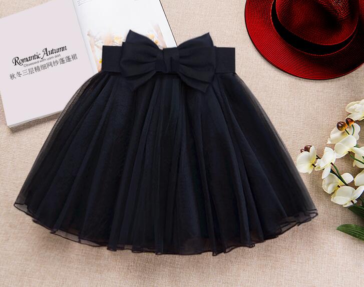 Cute Little Black Dress With Bow, Mini Tutu Dresses, High Quality ...